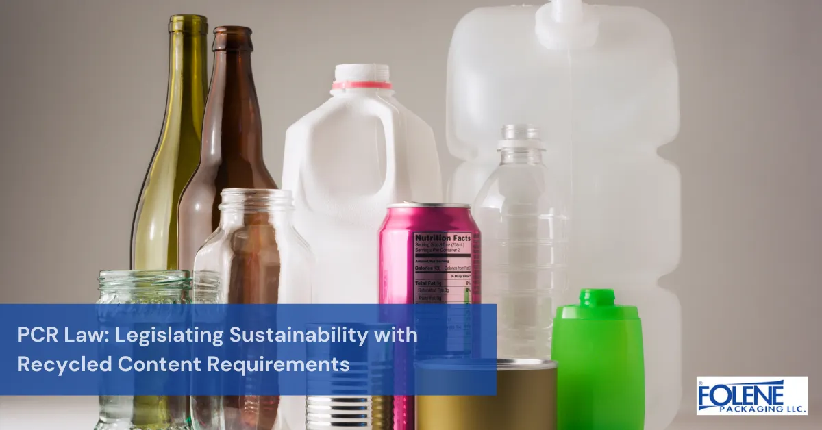 PCR Law: Legislating Sustainability With Recycled Content Requirements ...